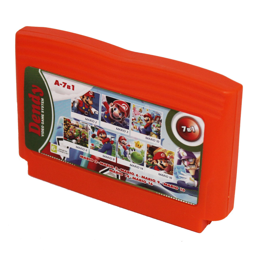 Сборник Mario 7 in 1 (A-7in1 ) - прекрасный сборник с хитами Марио для ...