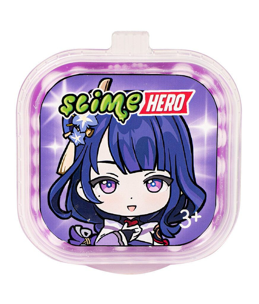 Slime Hero Слайм Genshin Impact. Райдэн фиолетовый - купить с доставкой ...