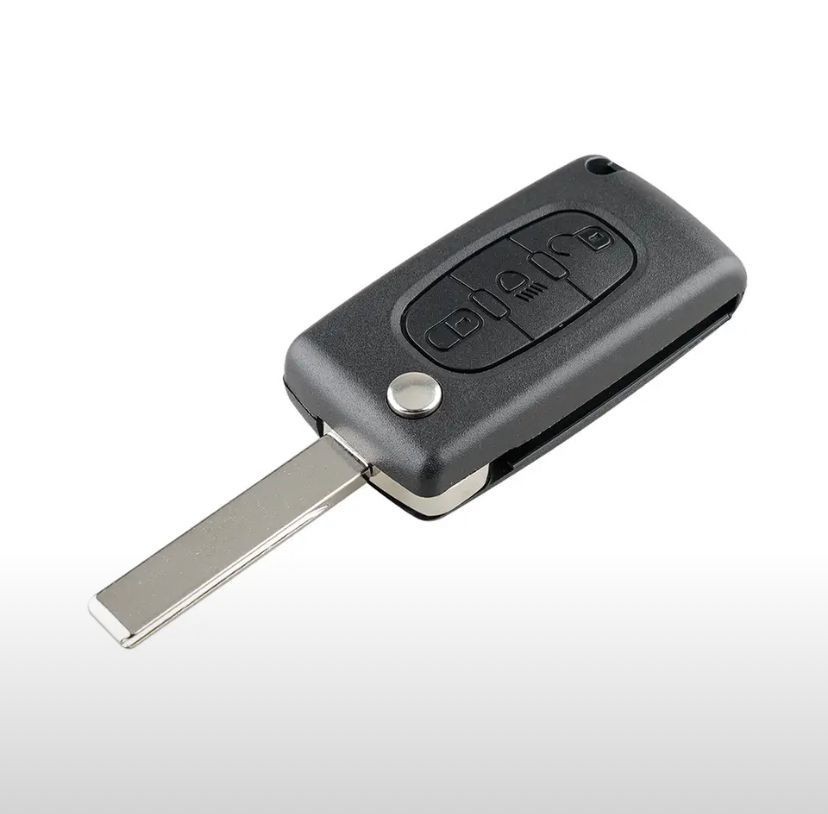Корпус ключа зажигания Citroen C4 - noname арт. TU-KEY003 - купить по ...