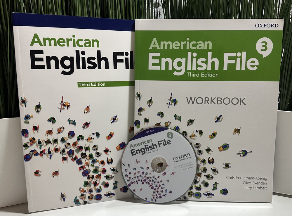 AMERICAN ENGLISH FILE 3 3rd ed SB+WB+CD - купить с доставкой по ...