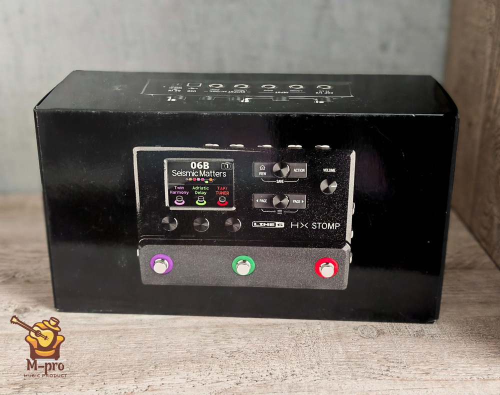 Line 6 HX Stomp гитарный процессор - купить с доставкой по выгодным ценам в интернет-магазине ...