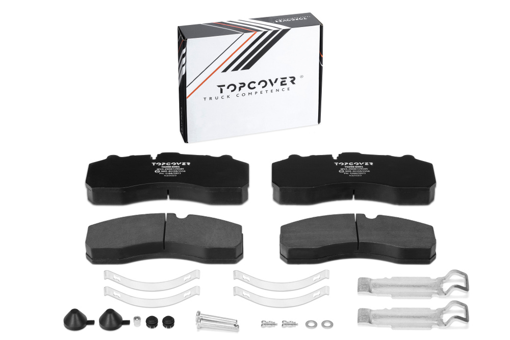 Колодки тормозные передние к-кт TOPCOVER T0298-6001 купить на OZON по ...