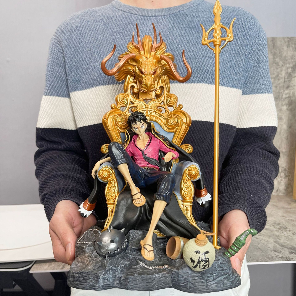 фигурка аниме (One Piece Figurine Dragon Throne Anime Figure Kid Law ...