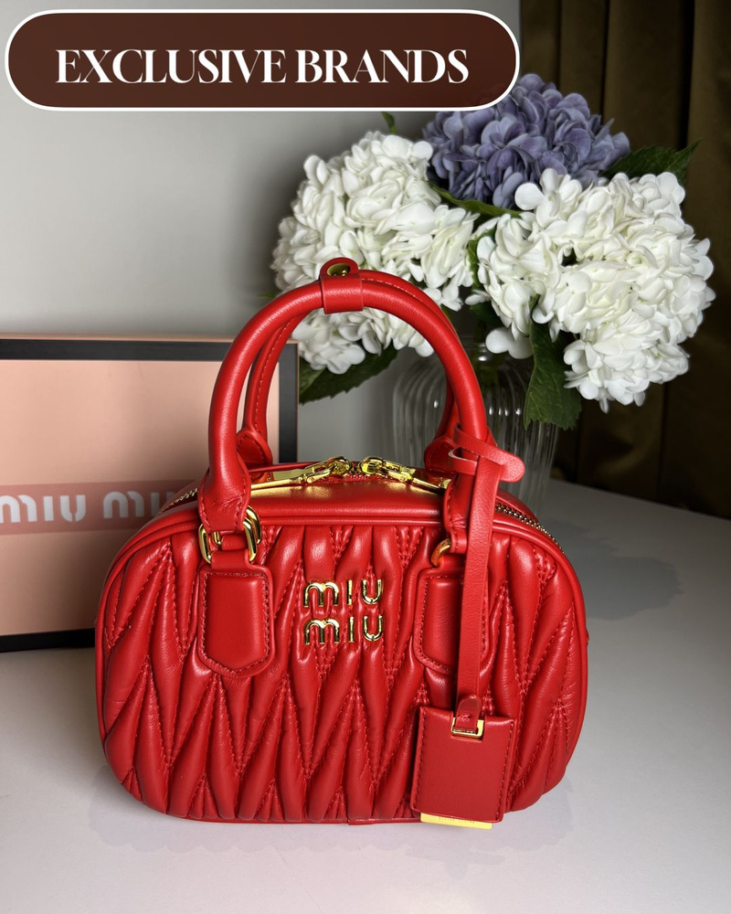 Miu Miu Сумка купить с доставкой по выгодным ценам в интернет магазине Ozon 1537191972