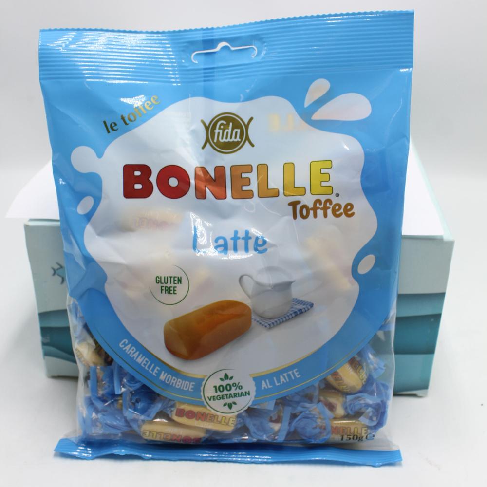 Конфеты Fida карамель сливочная с начинкой 150г - купить с доставкой по ...