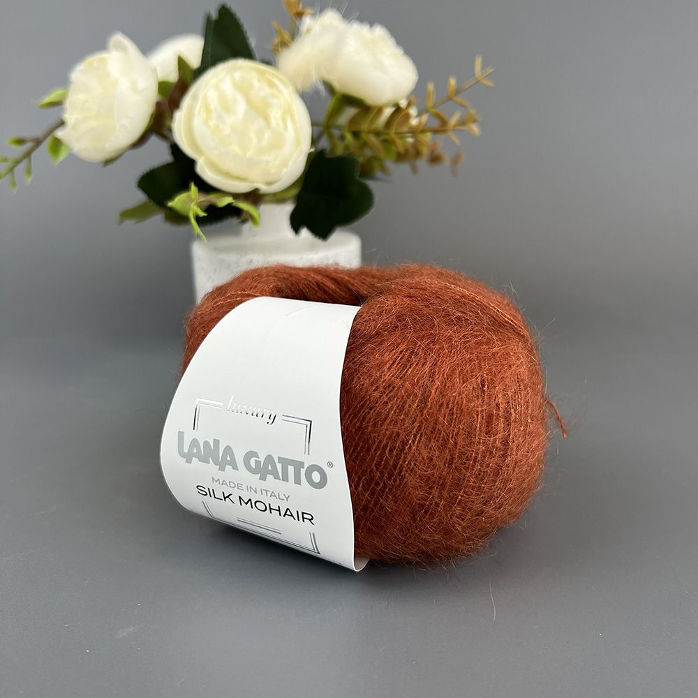 Пряжа Silk Mohair кид мохер на шелке цвет 30141 - купить с доставкой по ...