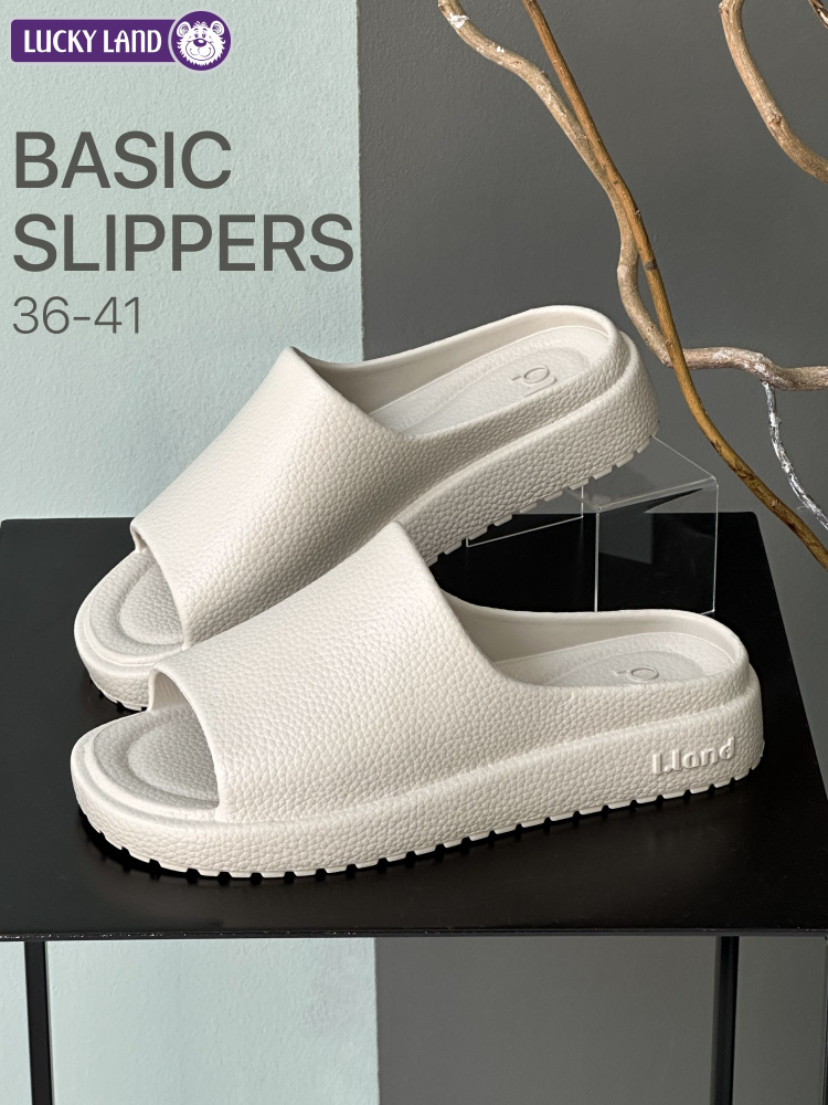 Шлепанцы Женский Lucky Land, размер 39 EVA Платформа Без застёжки Россия Лето купить c доставкой ...