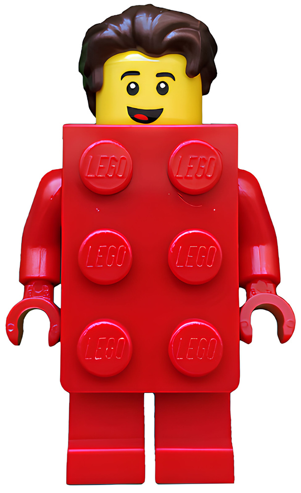 Минифигурка Lego Brick Suit Guy, Series 18 col313 U - купить с ...