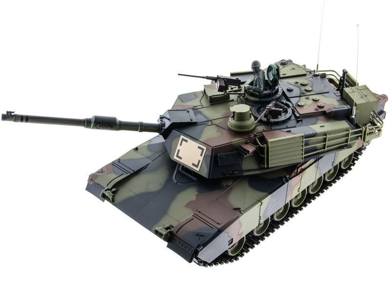 Радиоуправляемый танк Heng Long M1A2 Abrams Upgrade V7.0 2.4G 1/16 RTR ...