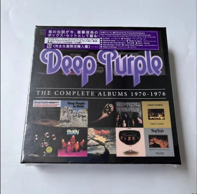 CD Music/Полный альбом Deep Purple 1970-1976 годов, 10 компакт-дисков ...