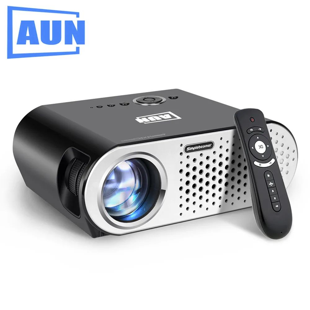 AVD BRAND Проектор УмныйPRO PM11_PRO-PM2-18, 1LCD, желтый, бежевый ...