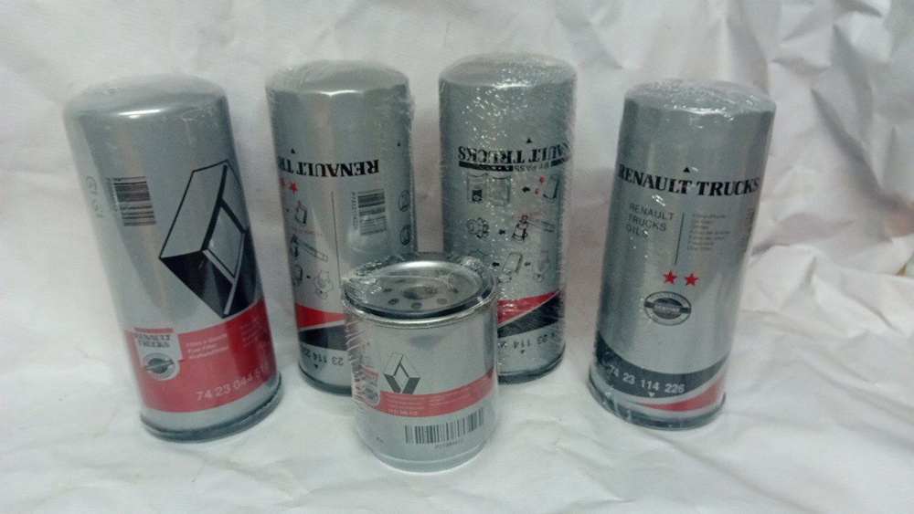 Renault Фильтр топливный арт. 5001875125, 5 шт. купить на OZON по ...