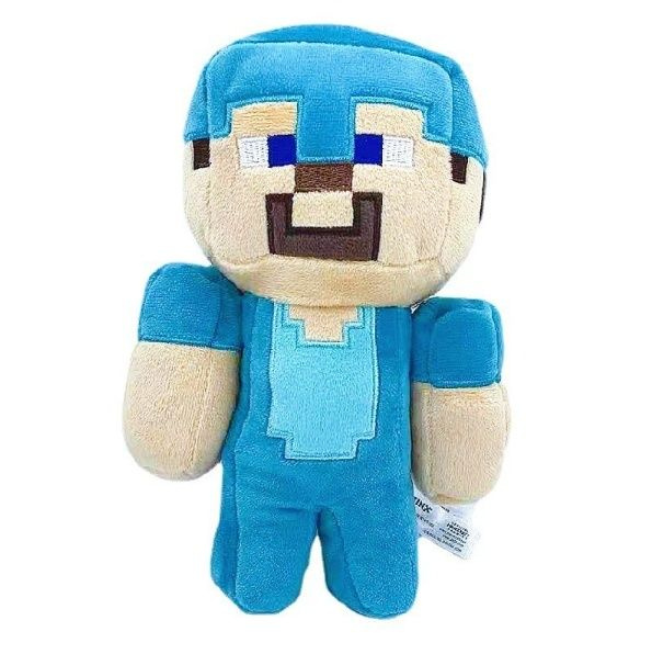 Мягкая игрушка Minecraft Diamond Steve - купить с доставкой по выгодным ...