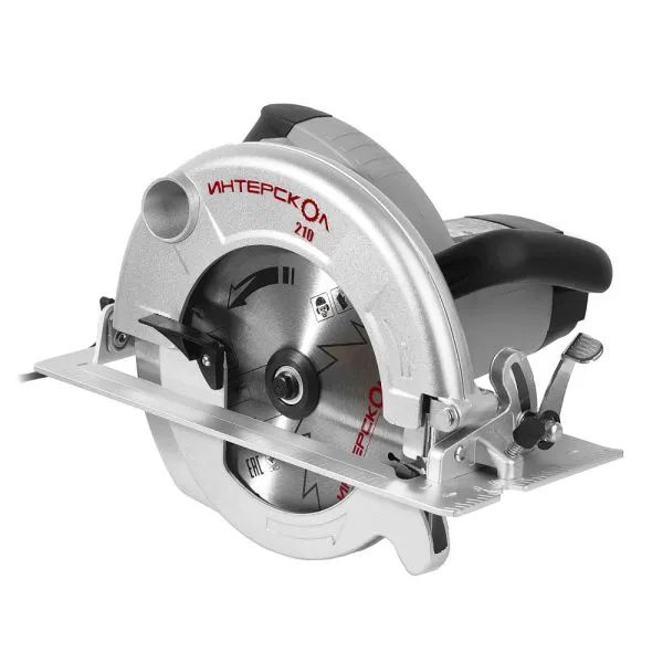 Дисковая (циркулярная) пила ИНТЕРСКОЛ ДП-210/1900М, 1900 Вт, 210 мм ...