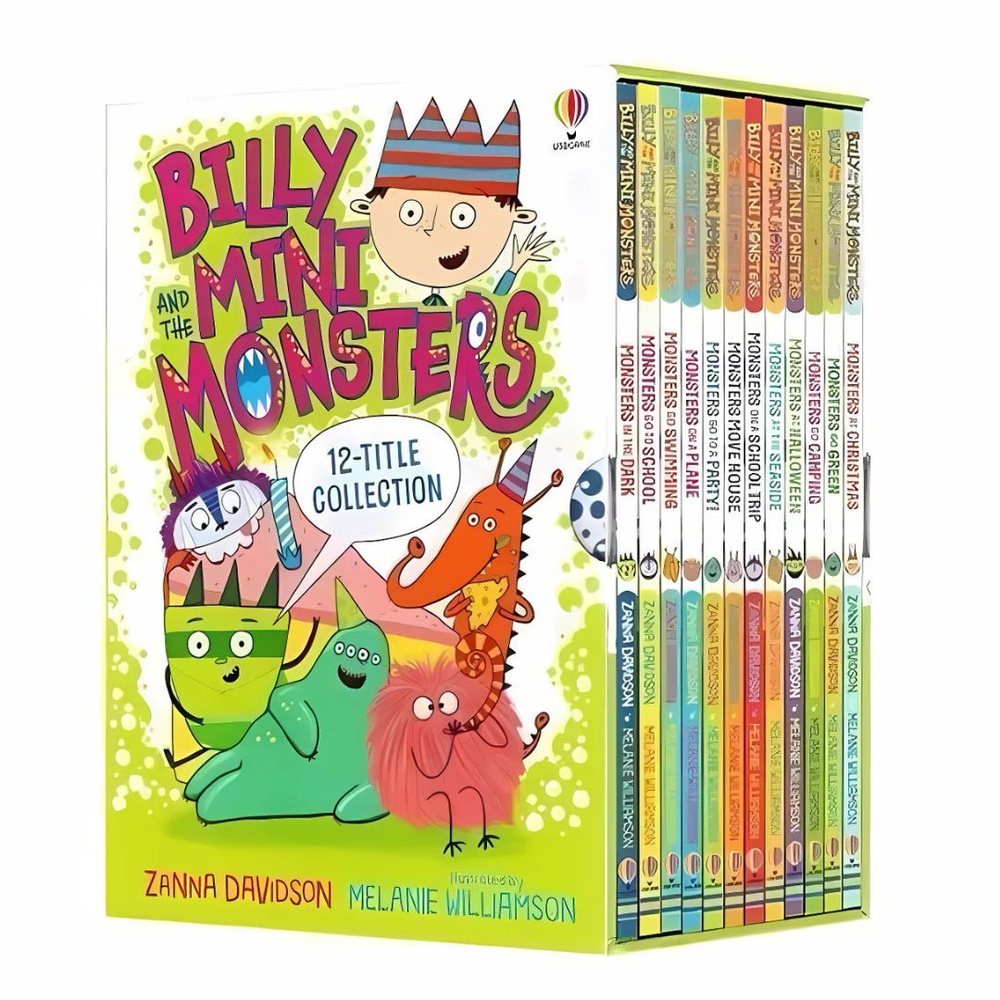 Billi and Mini Monsters 15 книг Английский язык Книги для чтения детям ...