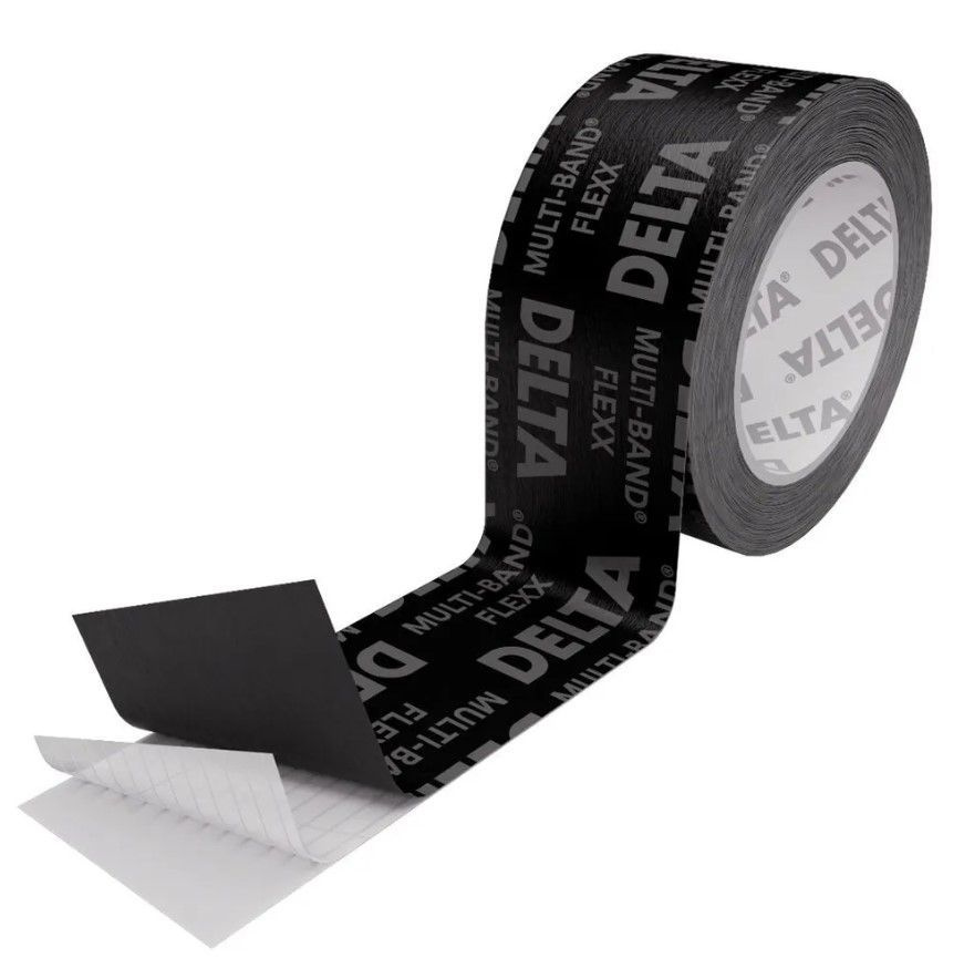 Delta Multi Band FLEXX 60 мм х 25м (1шт), скотч для пароизоляции, лента ...