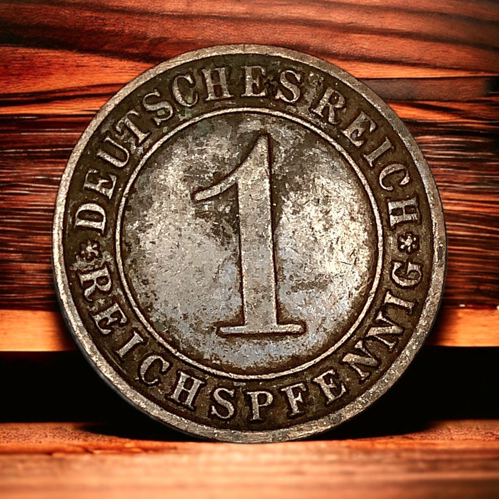 Монета Германия 1 рейхспфеннинг 1927 года. Колосья купить на OZON по низкой цене (3020229120)