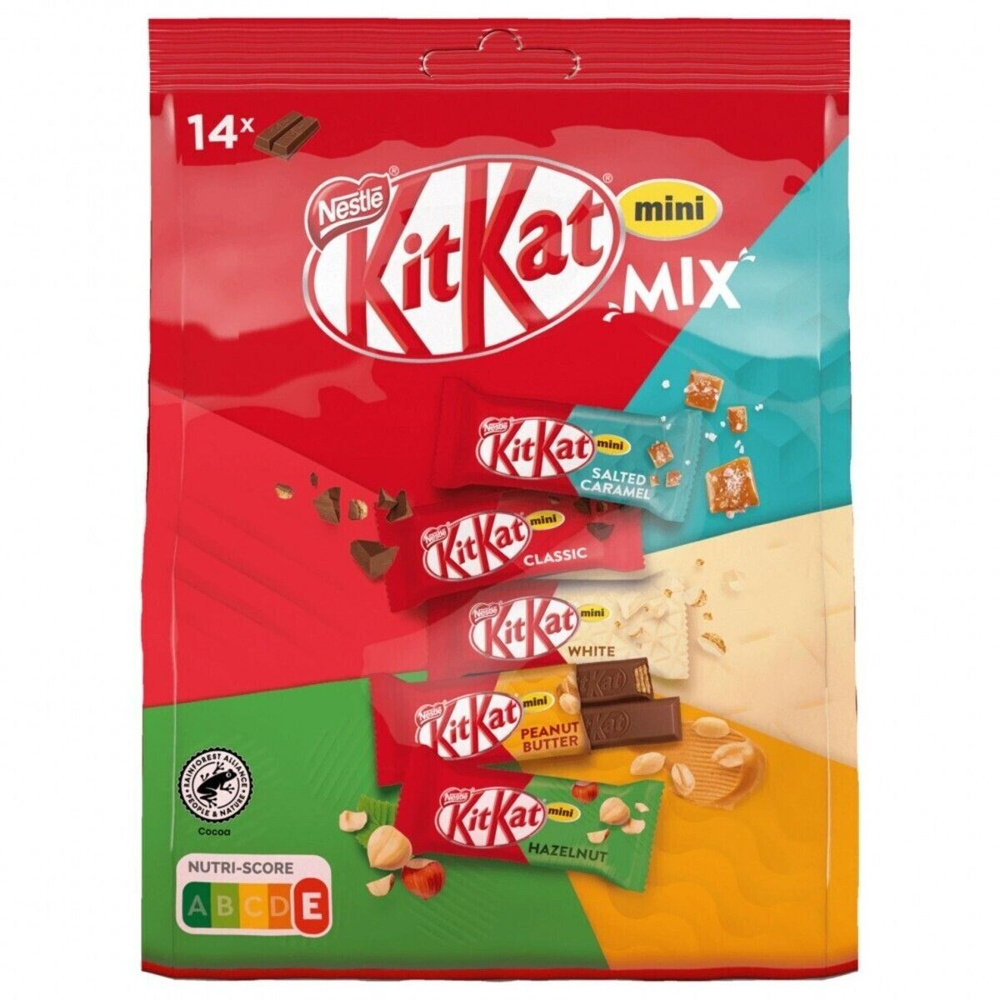 Вафли Kit Kat Mini Mix, 197,4 гр купить на OZON по низкой цене (2019237089)