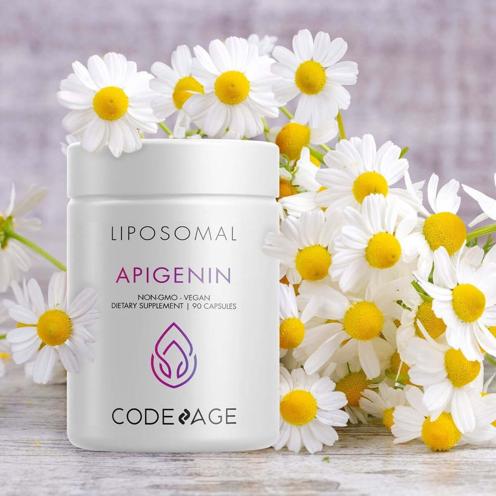 Codeage Liposomal Apigenin Phospholipid Complex, Фосфолипидный комплекс, 90 капсул купить на ...
