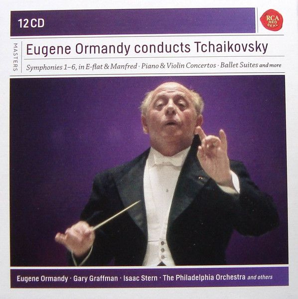 Музыка CD Eugene Ormandy - Eugene Ormandy Conducts Tchaikovsky 12 x CD, Box Set, Compilation ...