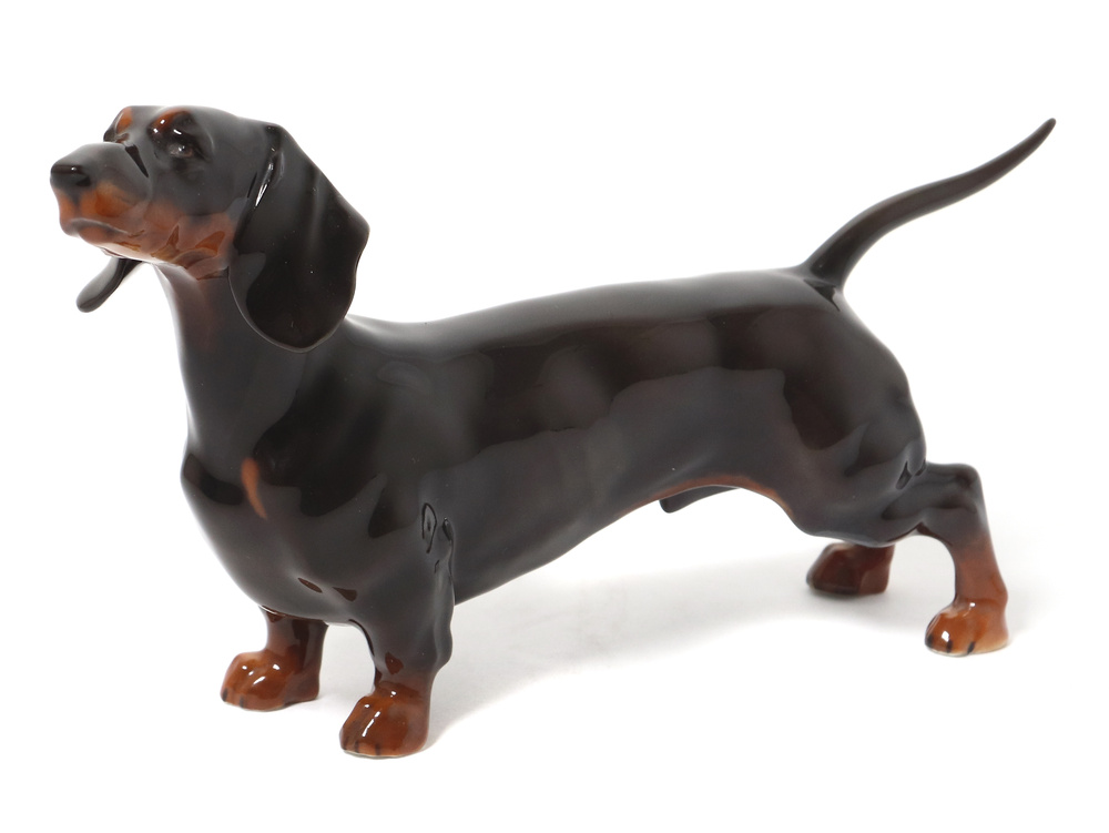 Фарфоровая фигура "Такса". Германия, Hutschenreuther, 1950 -1960-е гг. купить на OZON по низкой ...