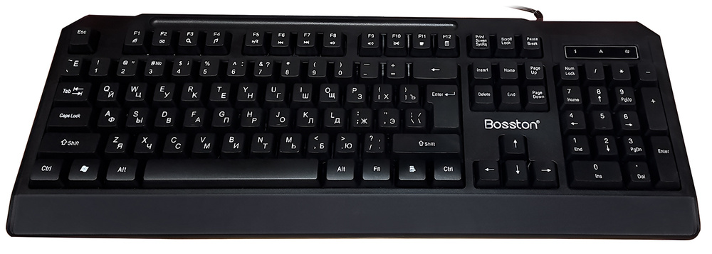Проводная клавиатура Bosston Wired Office Keyboard K890 Black купить на ...