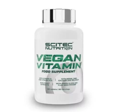 Витаминно-минеральный комплекс Scitec Vegan Vitamin 60 tab купить на ...