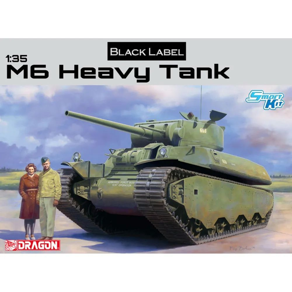Танк M6 Heavy Tank Сборная модель Dragon 6798 1/35 купить на OZON по ...