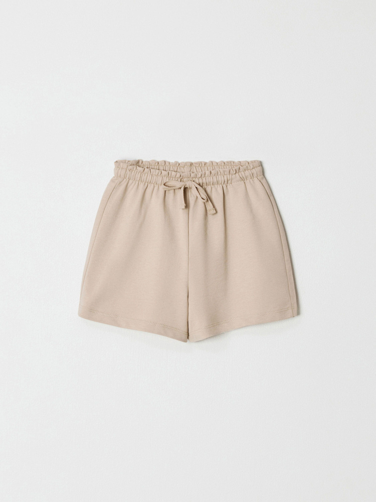 Шорты Девочки SELA Повседневный слоновая кость, размер 110 купить c доставкой на OZON по низкой ...