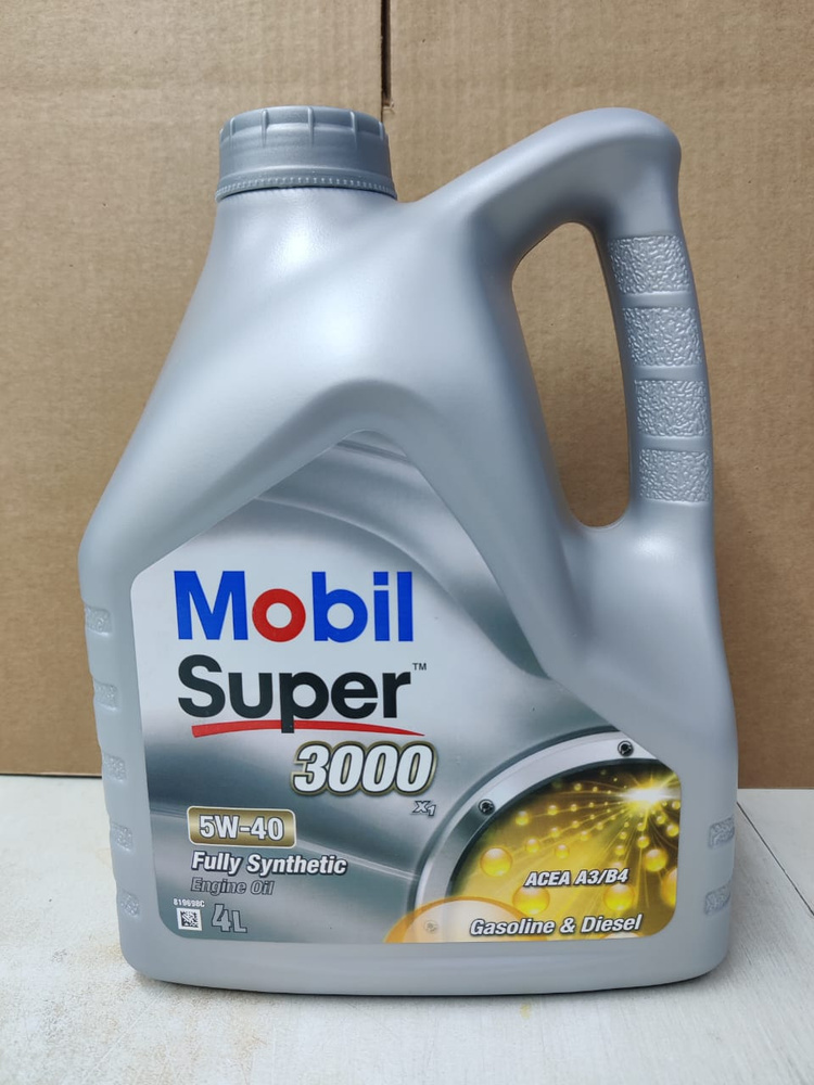 Масло моторное MOBIL 5W-40 Синтетическое 4 л купить c доставкой на OZON ...