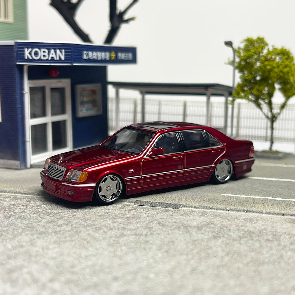 SW 1:64 Mercedes-Benz S600 W140 Легковая модель автомобиля купить на ...
