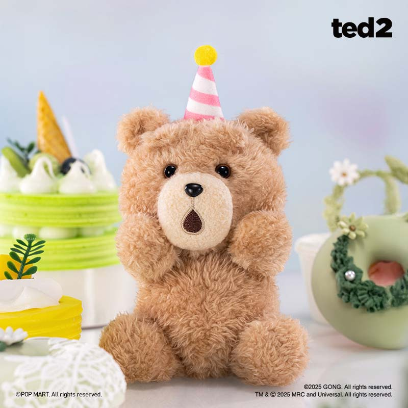 Коллекционная фигурка Слепая коробка POPMART Resonance "Ted2" Teddy Bear Plush Pendant купить на ...
