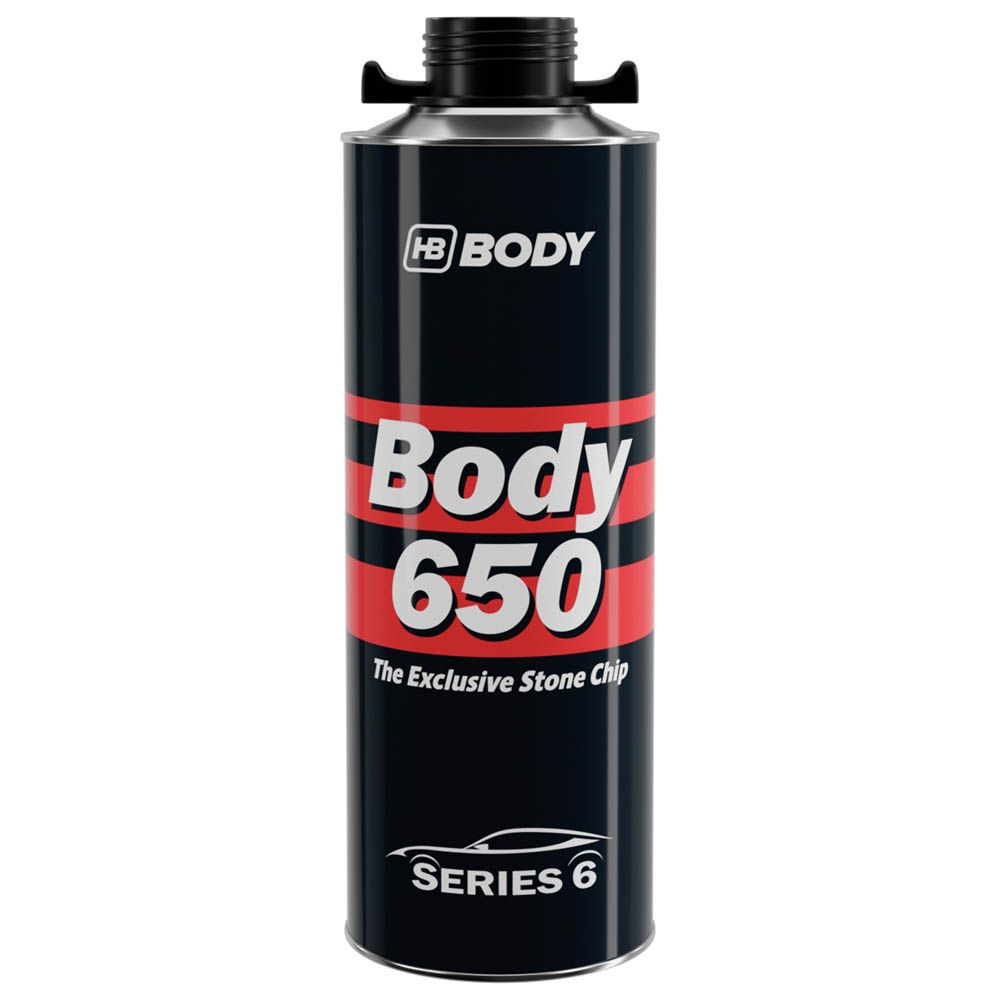 Антикоррозийное покрытие для авто 1 кг ЧЕРНЫЙ / HB BODY 650 PROLINE / шумоизоляция, каучуковое ...