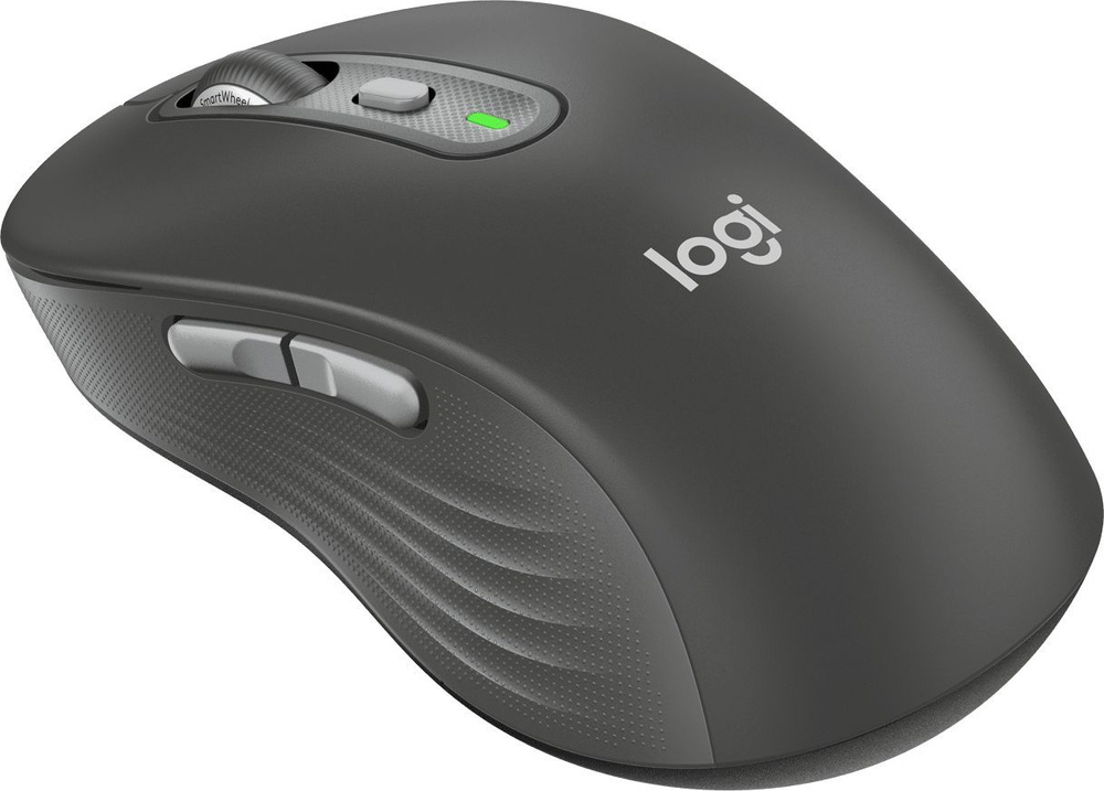 Мышь беспроводная Logitech беспроводная M750 L Large , темно-серый,910 ...