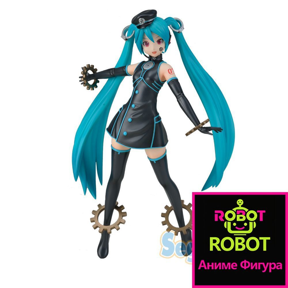 SEGA аниме фигура/SPM MIKU Project DIVA Arcade Future Tone MIKU Wayward factory manager/ROBOT ...