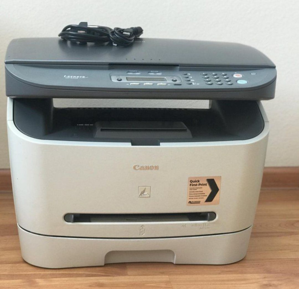 МФУ Лазерное бу лазерное МФУ Canon i-sensys mf3228 А4, серый, белый ...