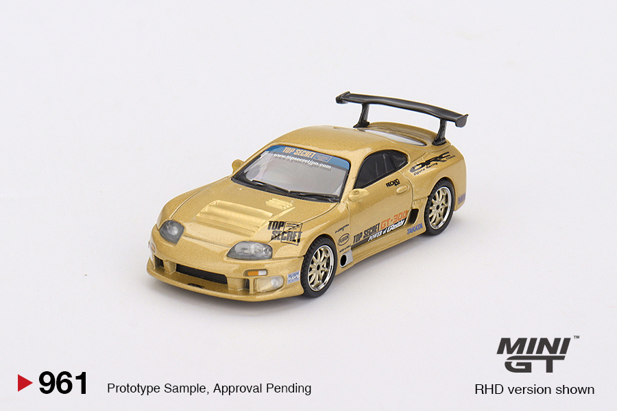Машинка MINI GT MODEL 1:64 #961 Toyota Supra A80 Top Secret GT-300 Top ...