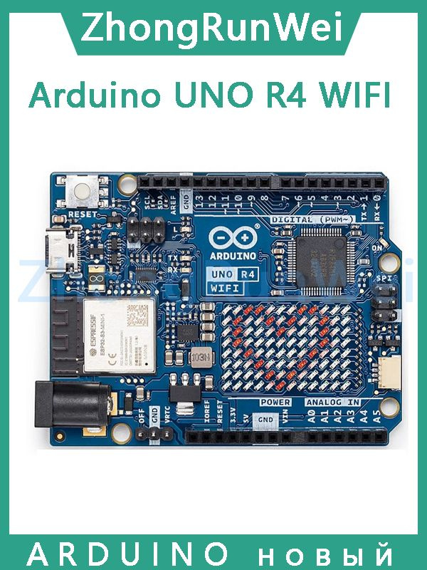 Arduino UNO R4 WiFi ABX00087 подлинное программирование на arduino ...