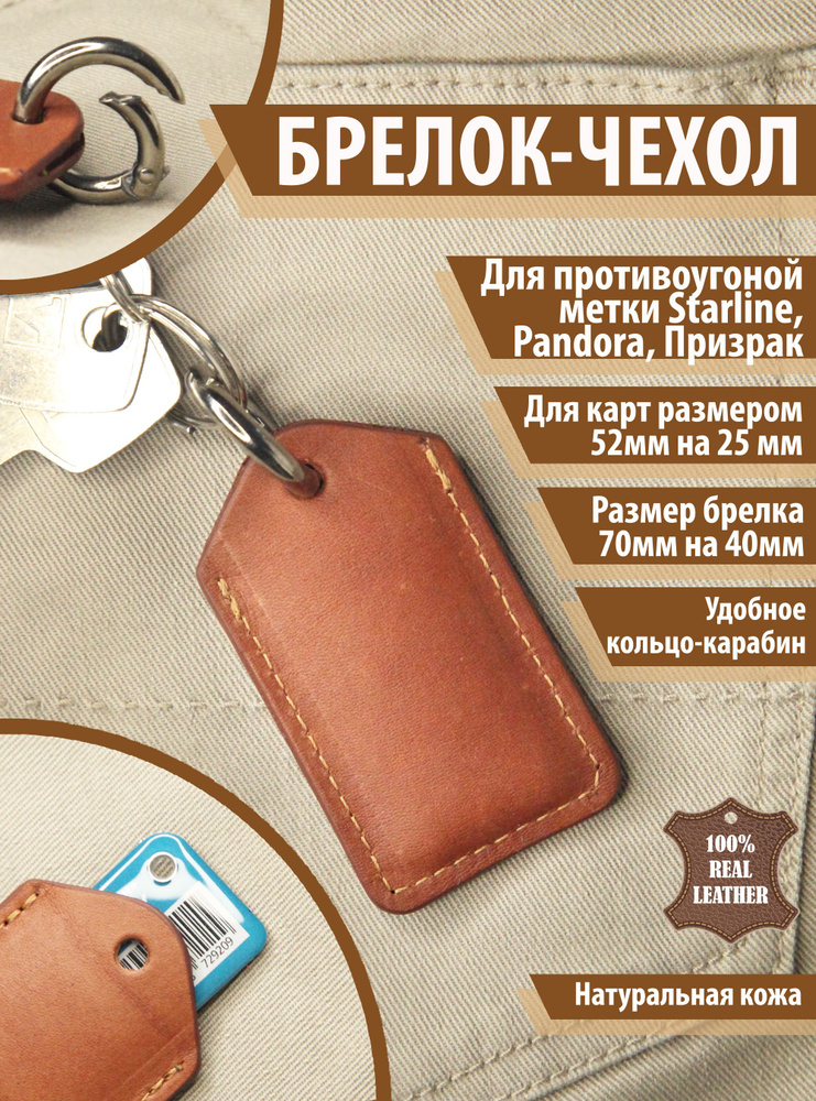 Чехол-брелок для карт ПИК, Тройка, Стрелка, Подорожник, ДОМРУ, AIRTAG, ISBC, противоугонных ...