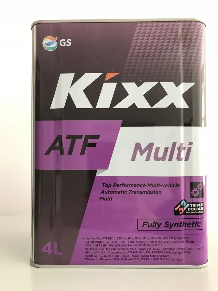 Kixx Масло трансмиссионное, 4 л купить на OZON по низкой цене (3404918978)