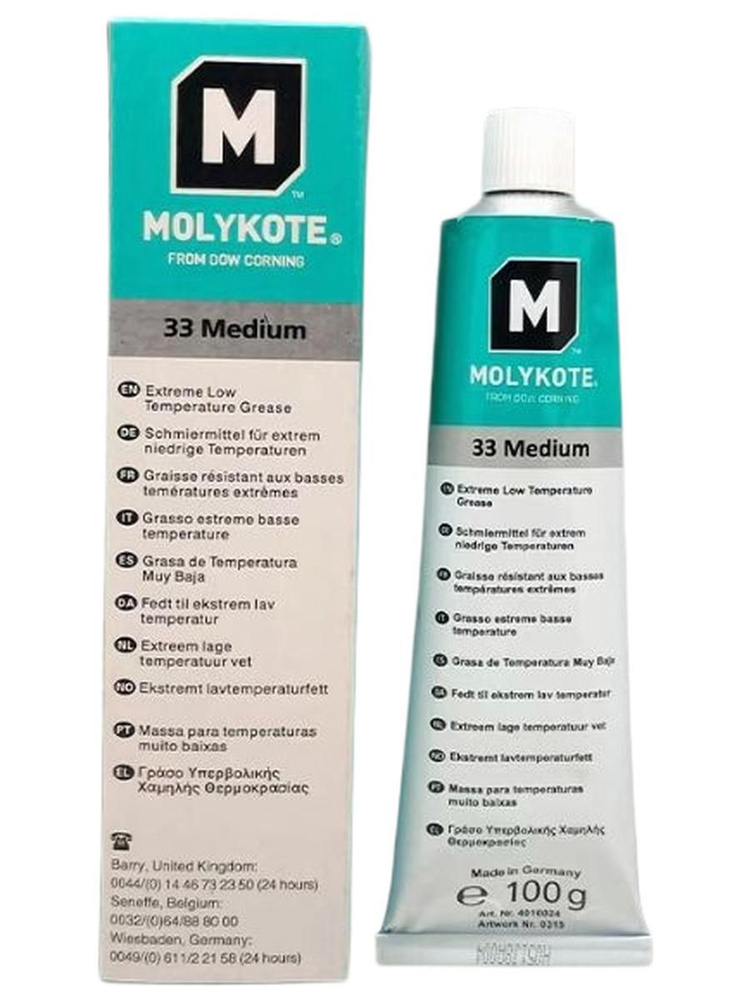 Пластичная смазка Molykote 33 Medium Extreme Low Temperature Grease ...