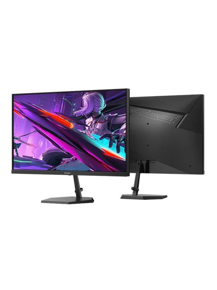 SANC 27" Монитор G72 PLUS, 180 Гц, 1 мс, IPS, FreeSync, 2560 * 1440, черный матовый, черный ...