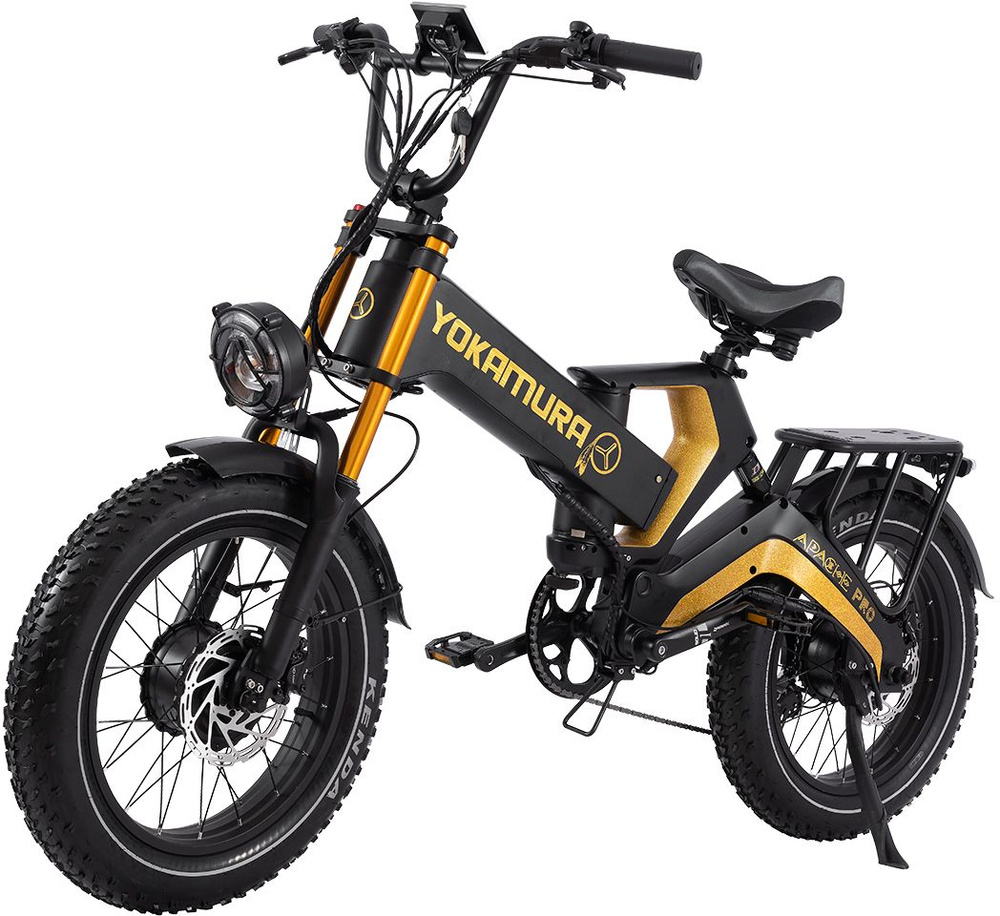 Электровелосипед Yokamura Apache Pro 2WD (48V/30Ah) полный привод купить на OZON по низкой цене ...