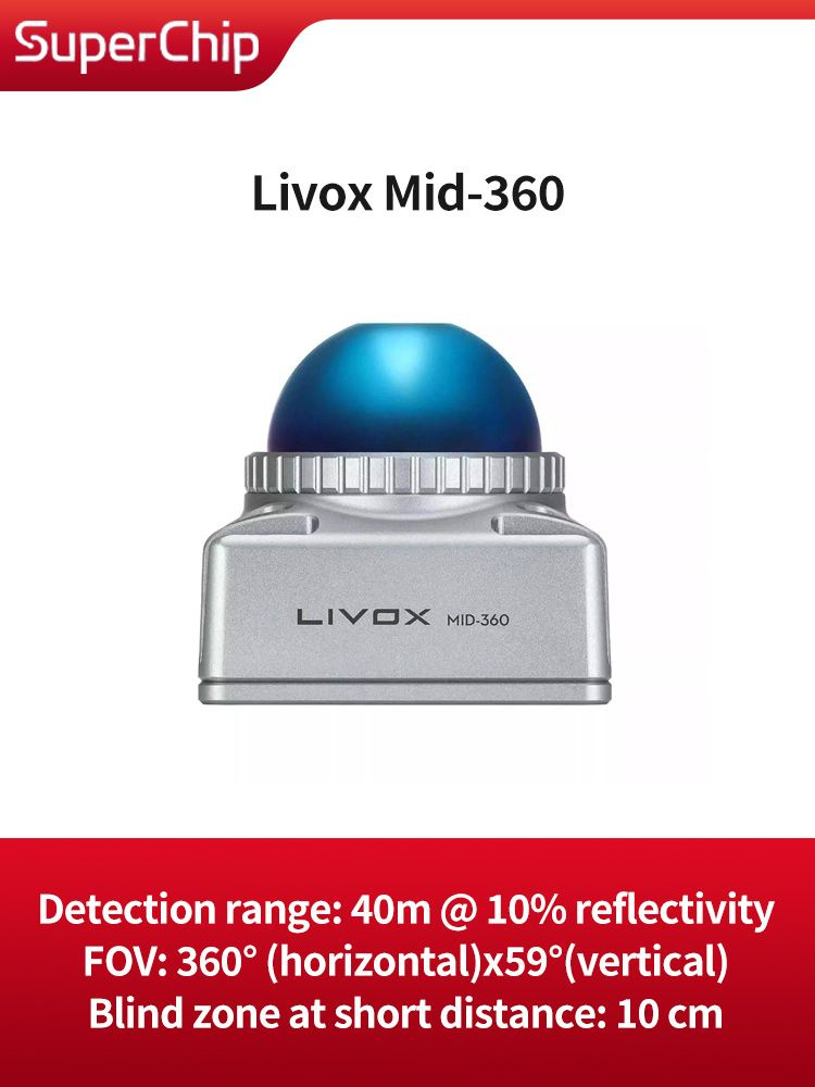 Livox Mid-360 3D lidar Дальномер 360 купить на OZON по низкой цене (2787489206)