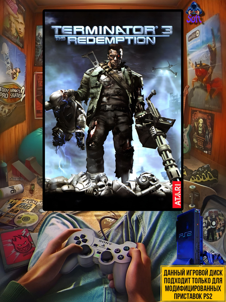 Игра Terminator 3: The Redemption для PlayStation 2 (PS2) купить на ...