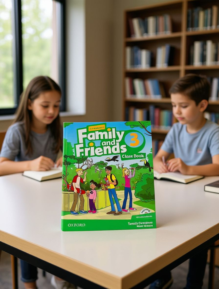 Family and Friends 3 (Oxford) Students Book + Workbook с QR-кодом ...
