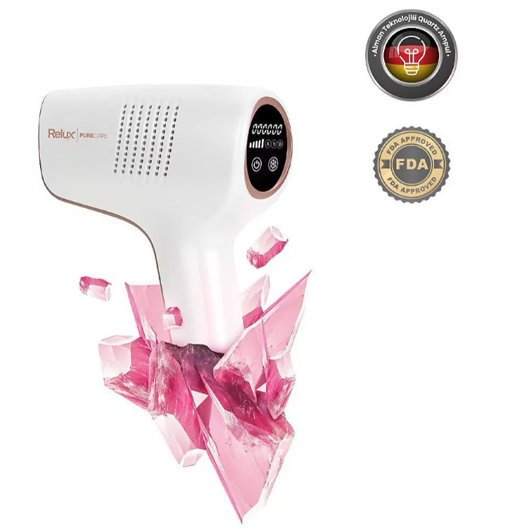 Relux Фотоэпилятор IPL9650 SapphireCool PureCare 1 000 000 импульсов Устройство для лазерной ...