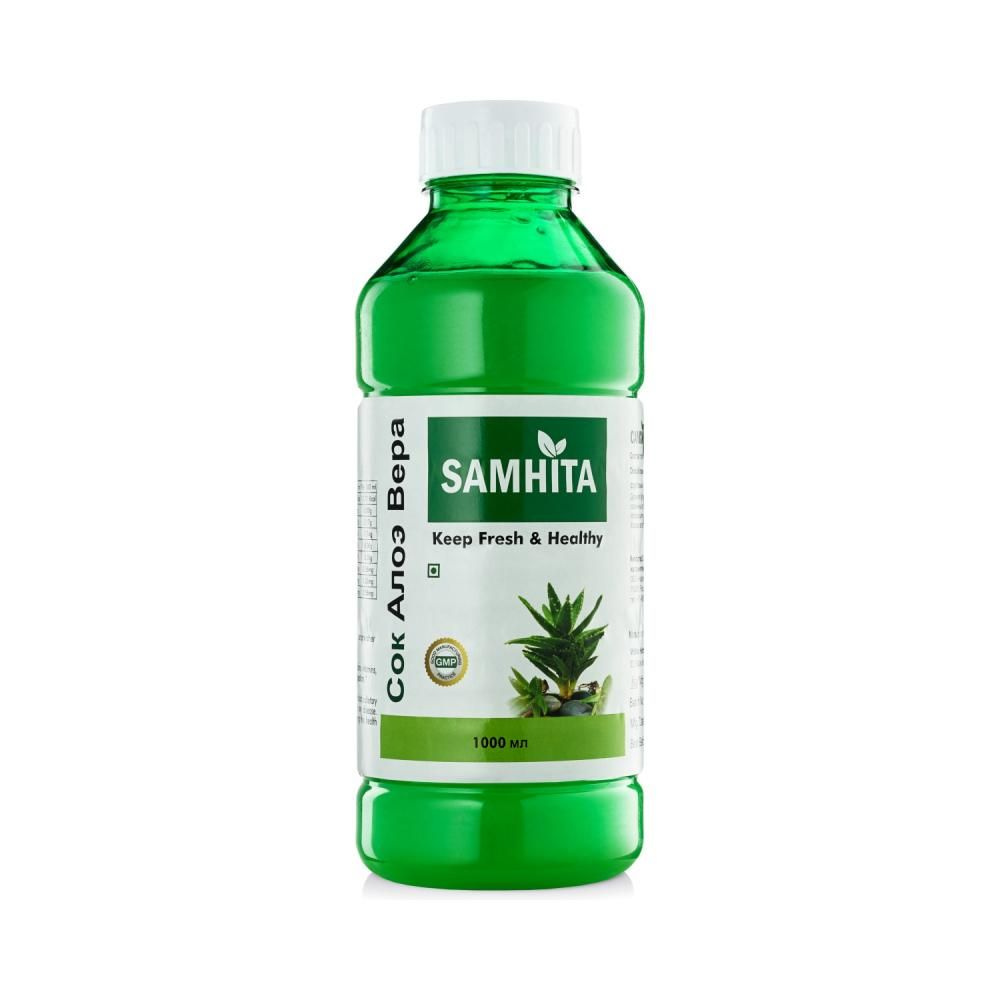 ALOE VERA JUICE, Samhita (СОК АЛОЭ ВЕРА, Самхита), 1000 мл. купить на OZON по низкой цене ...