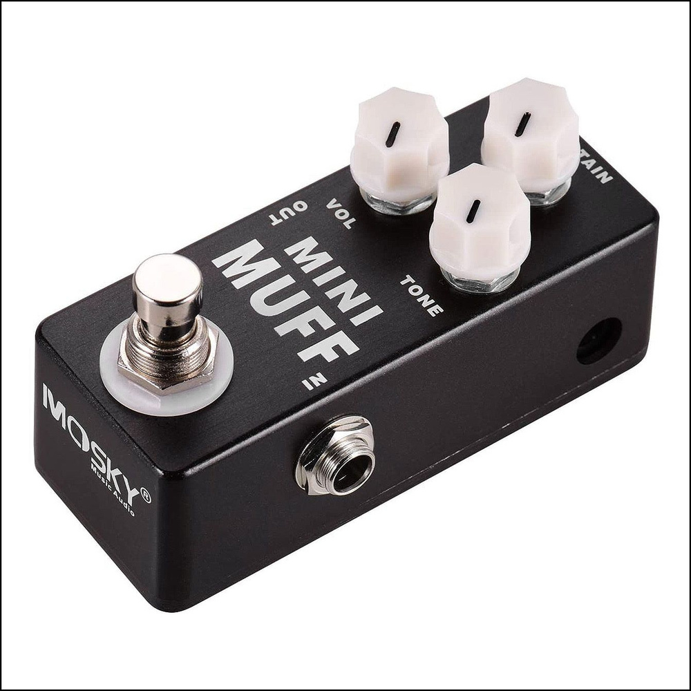 Эксклюзивная педаль дисторшн Mini Muff Fuzz для электрогитары купить на OZON по низкой цене ...