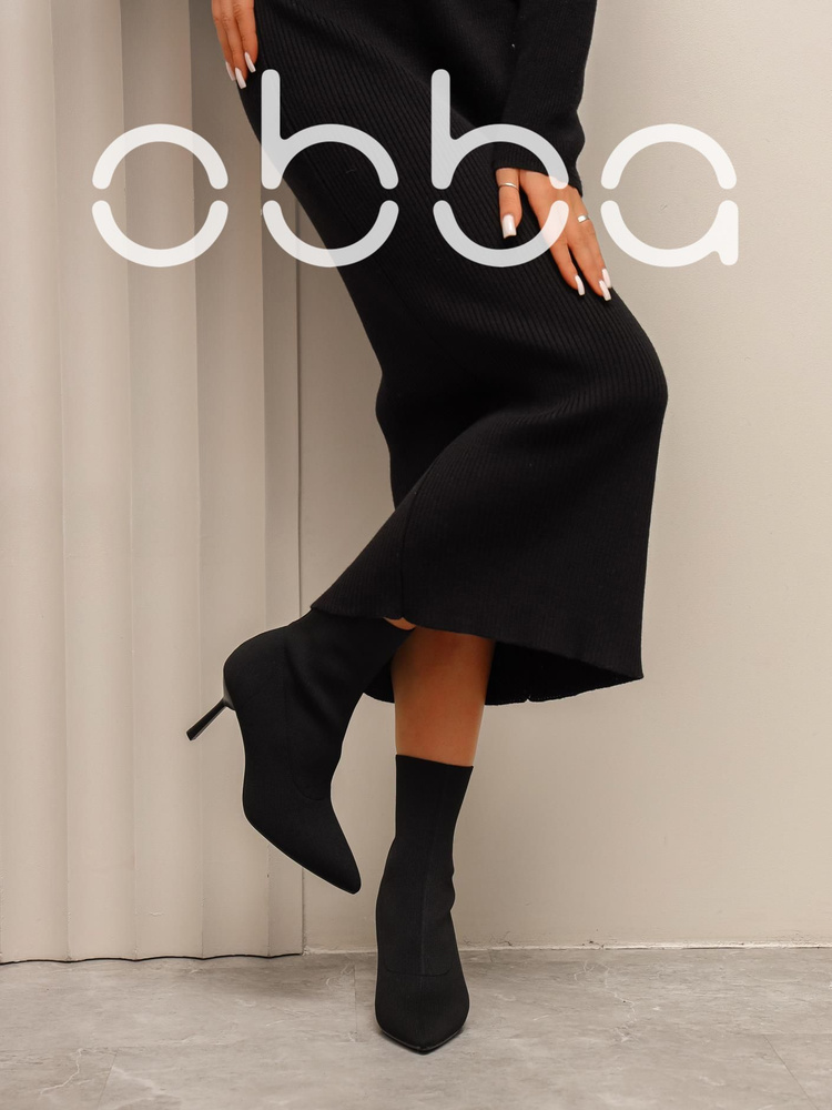 Ботильоны Женский Obba черный, размер 38 Демисезон F Италия купить c доставкой на OZON по низкой ...